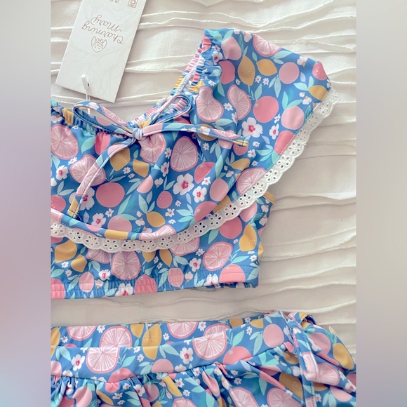 charming mary | Swim | Nwt Charming Mary Two Piece Girls Swimsuit In ...